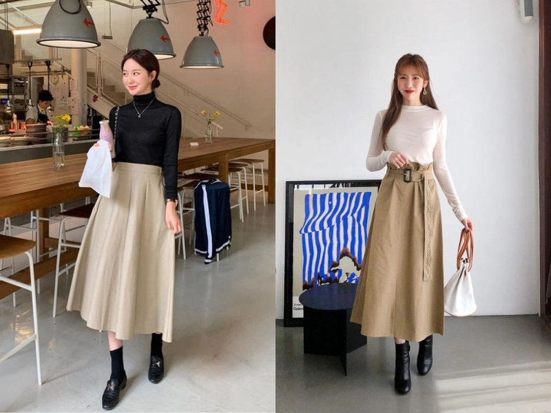 Váy dài: Top 12 mẫu trendy giúp hack dáng, lên đồ nhanh
